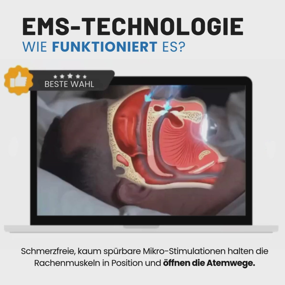 AeroSleep Pro™ - Anti-Schnarch & Schlafapnoe Gerät – Nevolta